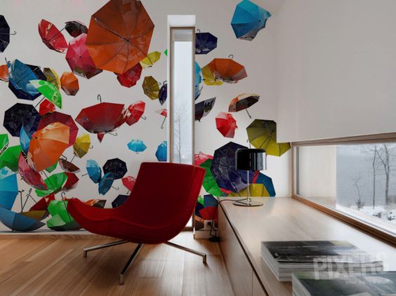 Ten Trendy Wall Murals - Living in a shoebox