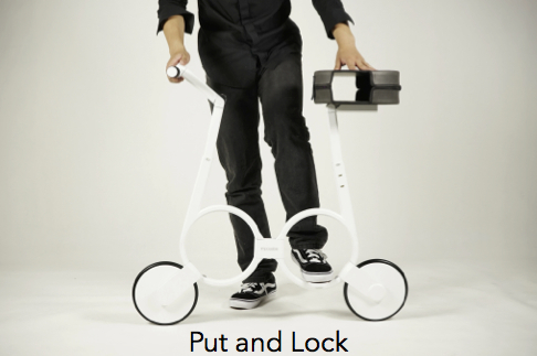 This Folding Electric Bike Can Fit Into a Backpack - Living in a shoebox