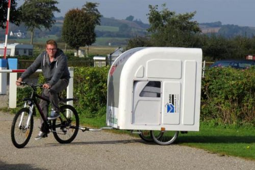 This Foldable Bicycle Camper Lets You Live Comfortably on the Road ...