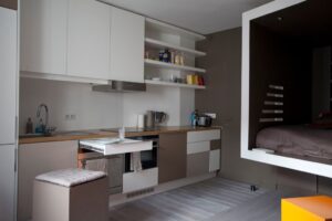 This 302-Square-Foot Apartment Feels Much Bigger Than It Actually Is ...