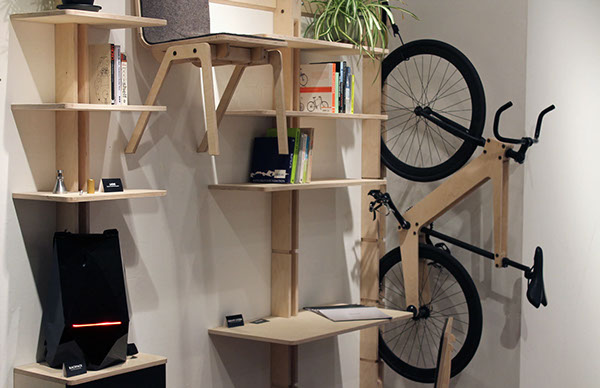 Hang Your Desk, Chairs and Bicycle on the Wall With This Clever ...