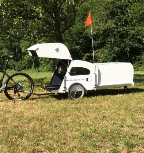 Bike-Camper With Extendable Rear Pod - Living in a shoebox