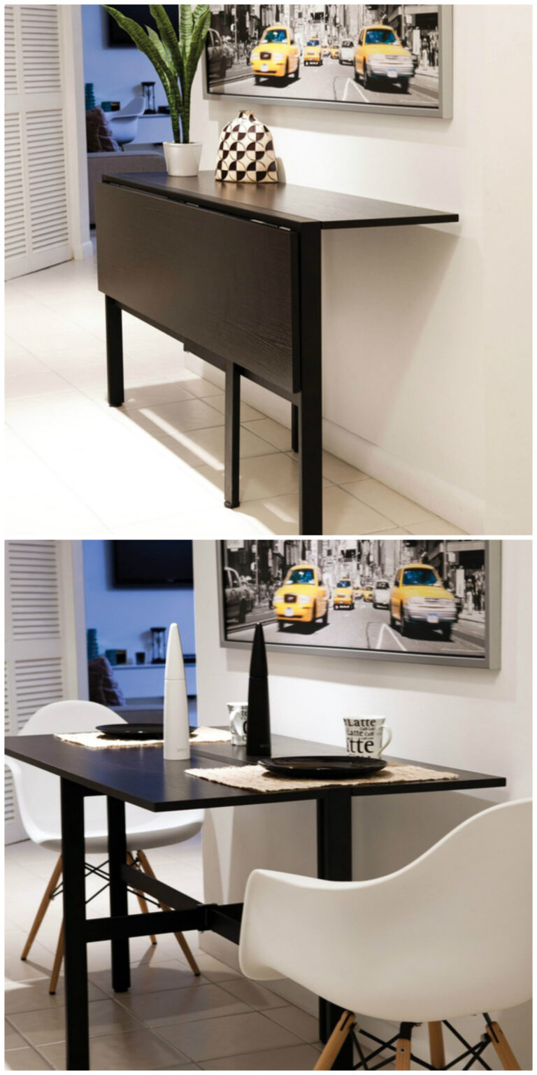 Twenty Dining Tables That Work Great in Small Spaces - Living in a shoebox
