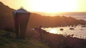 This Portable Recycling Shower Cabin Makes It Possible to Take a 20 ...
