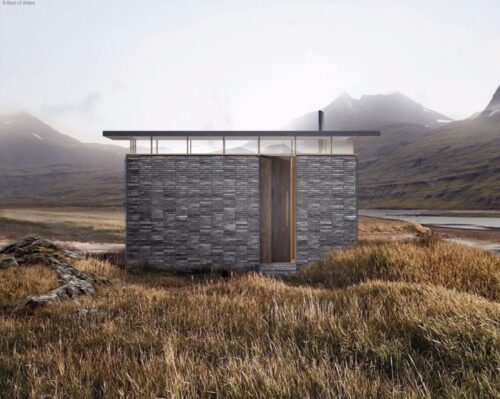 The Slate Cabin Offers a Panoramic View of the Welsh Landscape - Living ...