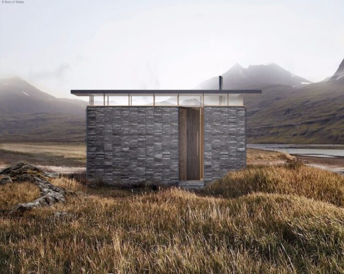 The Slate Cabin Offers a Panoramic View of the Welsh Landscape - Living ...