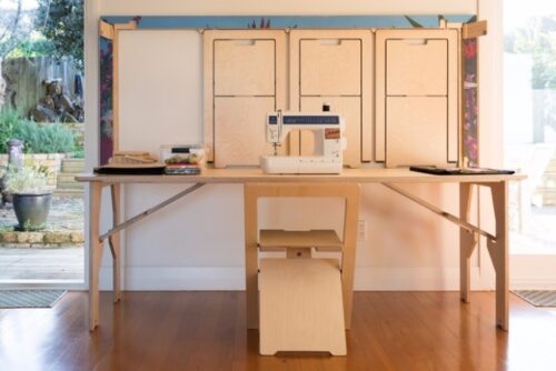 The World’s Thinnest Folding Table and Chair System Can Be Stored on ...