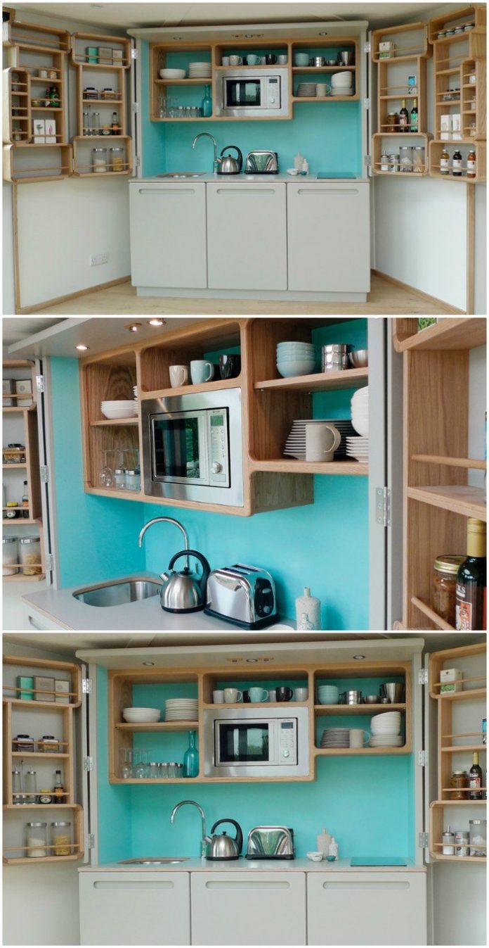 Nine Stunning Kitchenettes From Around the World - Living in a shoebox
