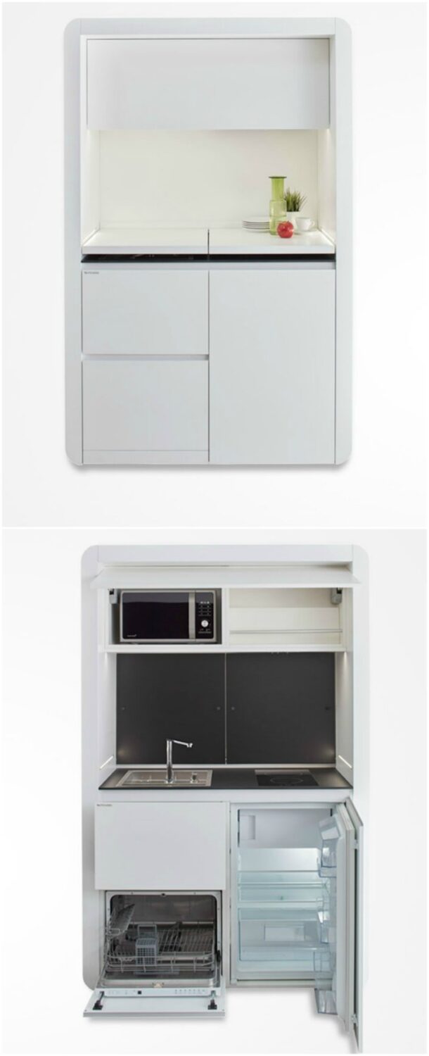 Nine Stunning Kitchenettes From Around the World - Living in a shoebox