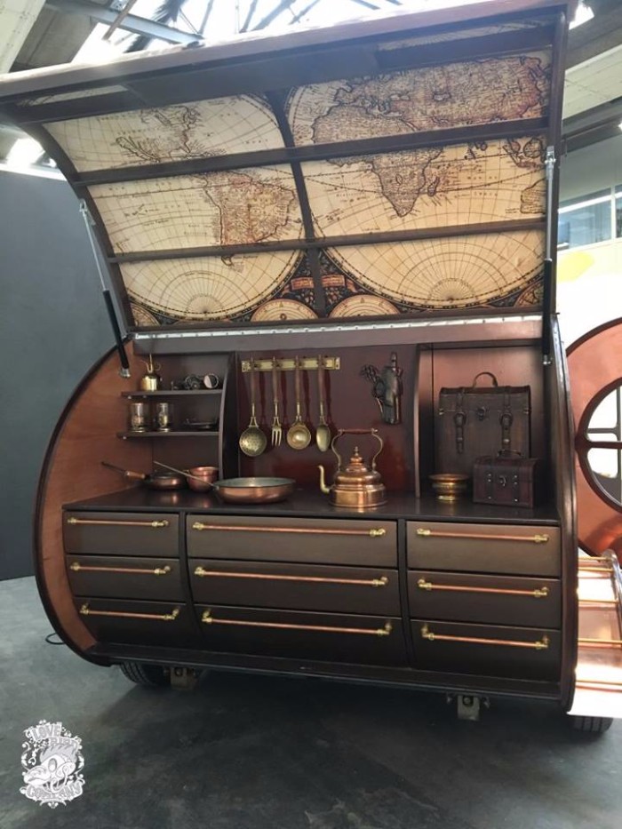 Spectacular Copper-Clad Teardrop Trailer Takes Steampunk to Another ...