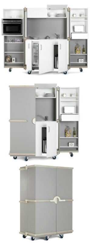 Nine Stunning Kitchenettes From Around the World - Living in a shoebox