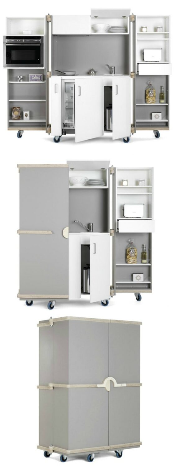 Nine Stunning Kitchenettes From Around the World - Living in a shoebox