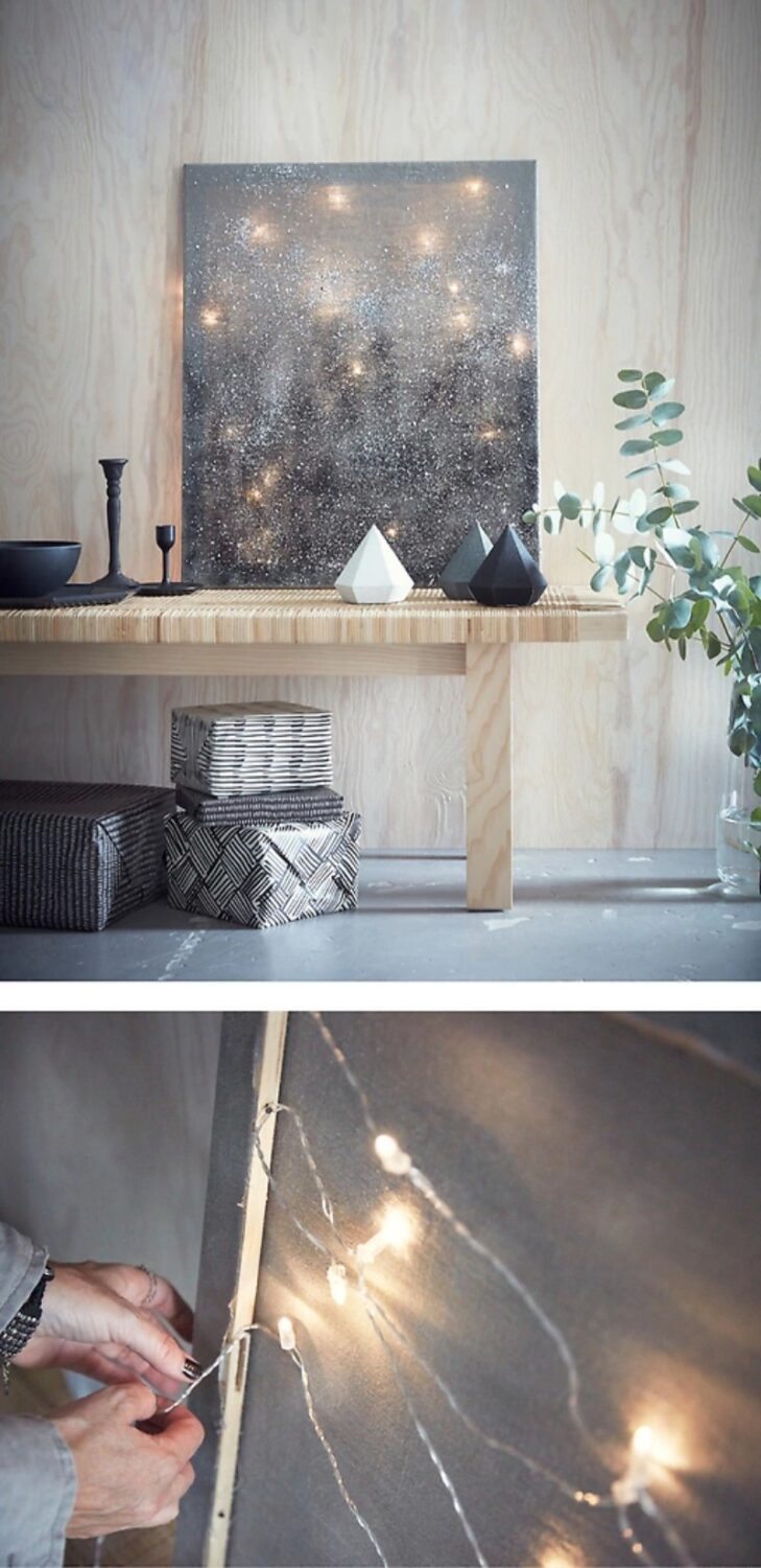 Ten Gorgeous Ways to Decorate Your Home With String Lights - Living in ...