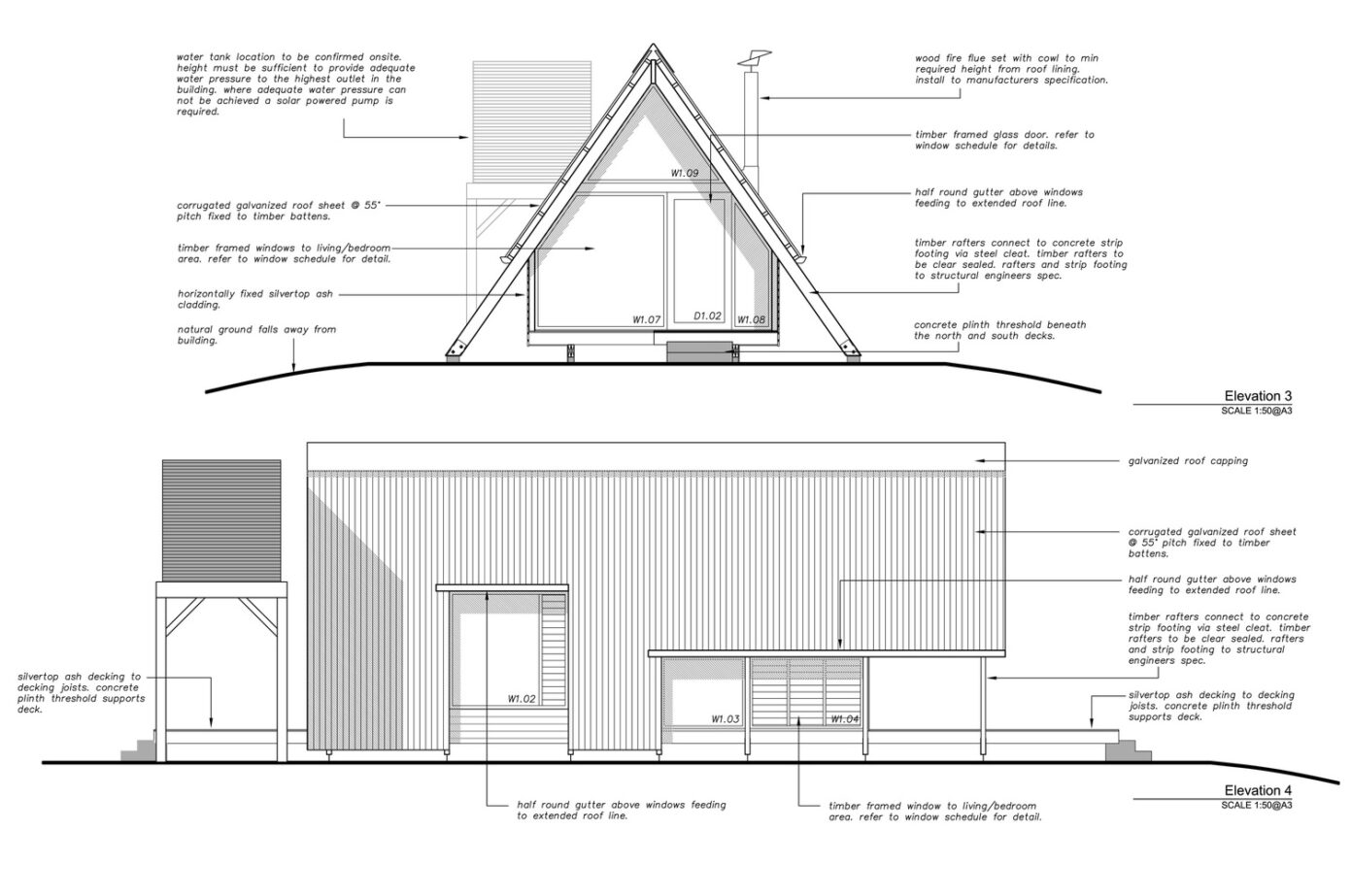 Off-Grid Australian A-Frame Hut Offers Refuge and Stunning Views ...