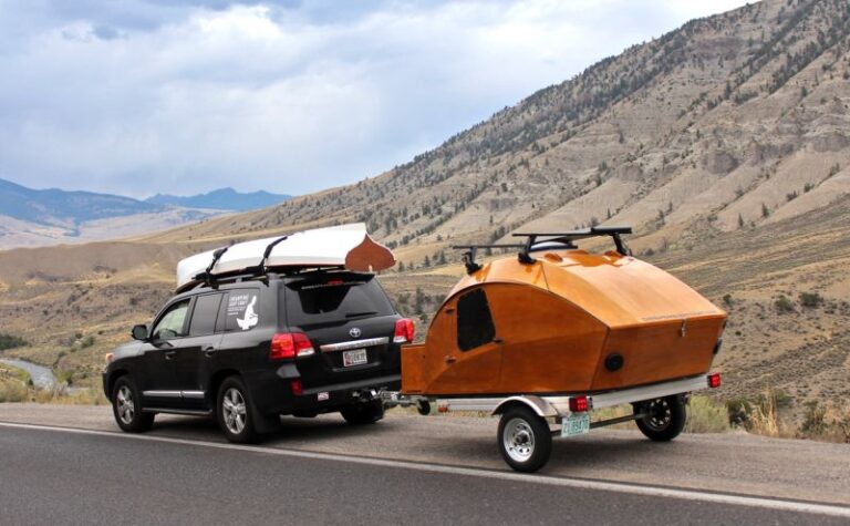 This Build-Your-Own Teardrop Camper Kit Takes Its Inspiration From Boat ...