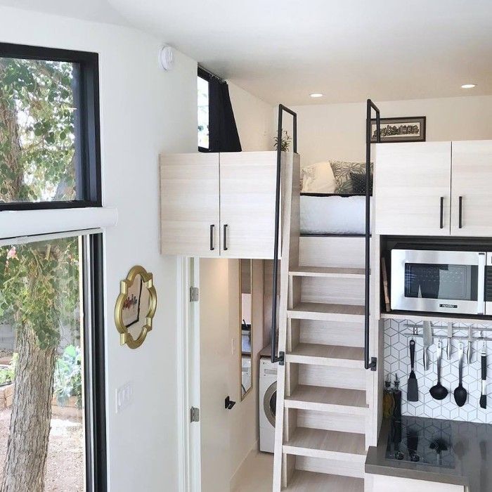 Try Out Tiny House Living in ”The Nest” - Living in a shoebox