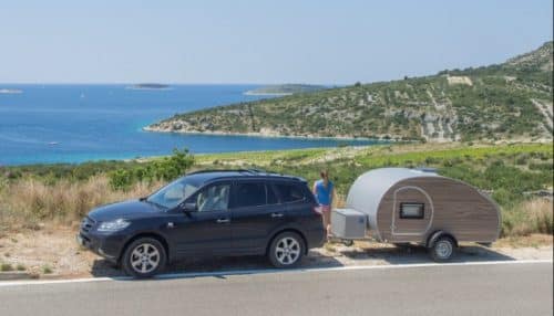 This Tiny Teardrop Camper Is a Scandi Style Lover’s Dream - Living in a ...