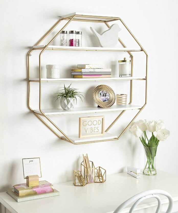 15 Beautiful Wall Shelves Ideas for Your Home - Living in a shoebox