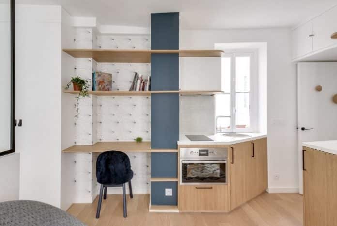 Art Student's Tiny Studio Apartment Went From Shabby to Chic - Living ...