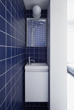 The Dining Table Is Hidden in the Kitchen Cabinet in This Chic but Tiny ...