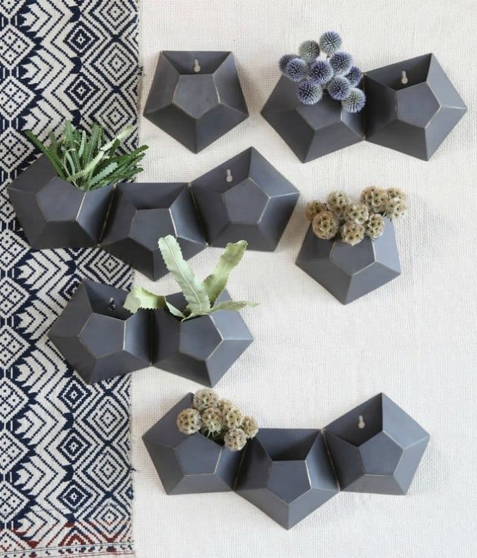Ten Beautiful Vases You Can Hang on the Wall - Living in a shoebox