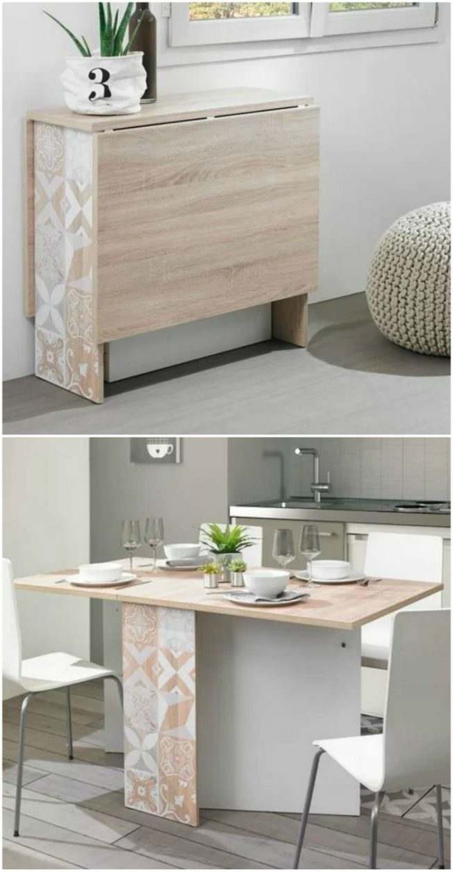 12 Brilliant Dining Table Ideas for Your Small Space - Living in a shoebox