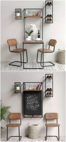 12 Brilliant Dining Table Ideas for Your Small Space - Living in a shoebox