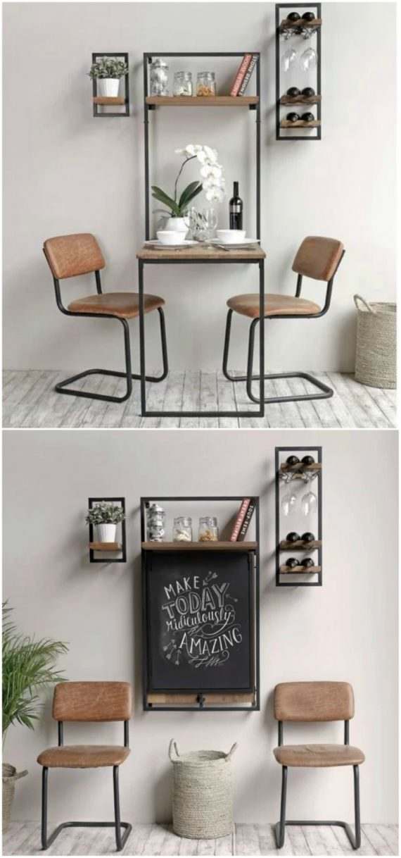 12 Brilliant Dining Table Ideas for Your Small Space - Living in a shoebox