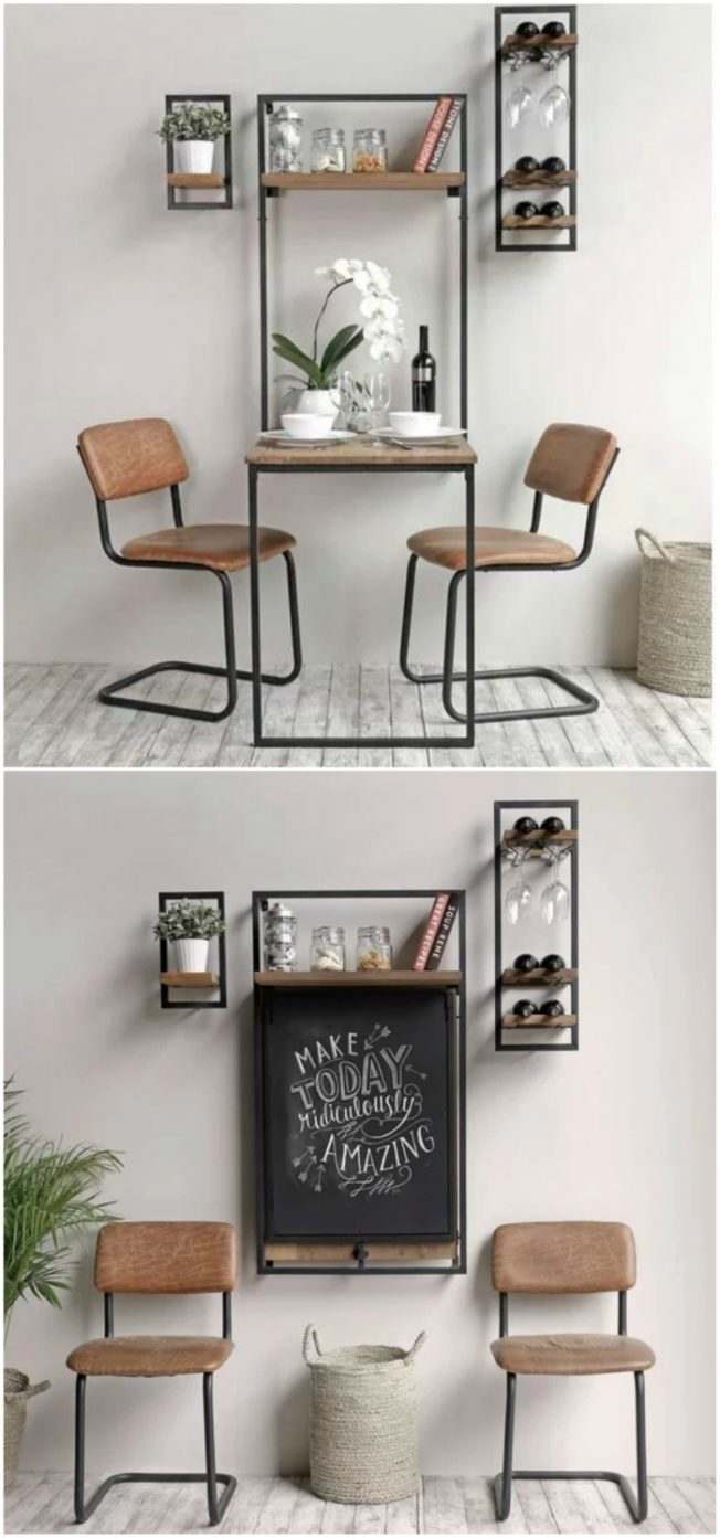 12 Brilliant Dining Table Ideas for Your Small Space - Living in a shoebox