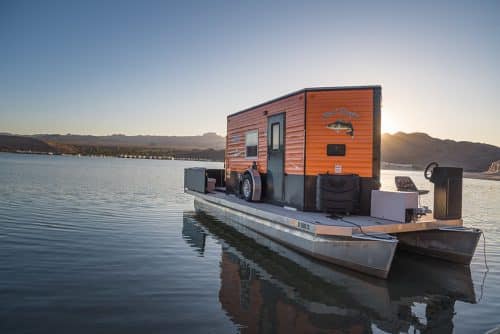 This Tiny House Doubles as a Houseboat - Living in a shoebox