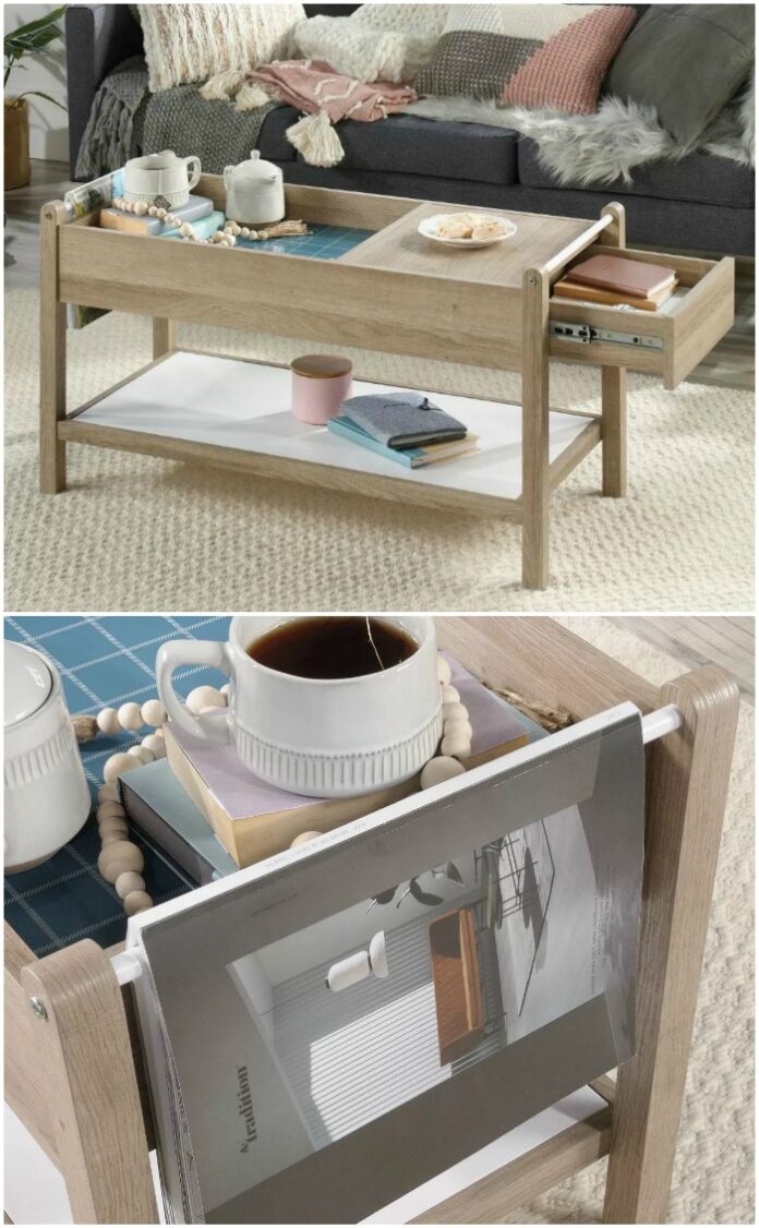 18 Stunning Coffee Tables With Built-in Storage - Living in a shoebox
