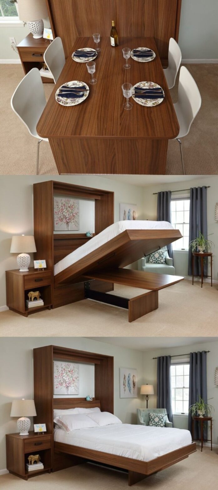Ten Brilliant Wall Beds for Small Spaces - Living in a shoebox