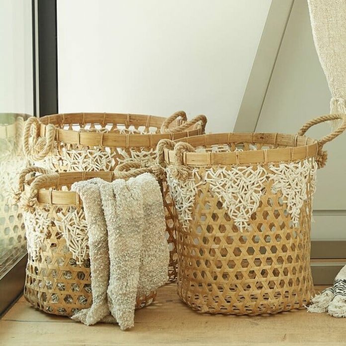 Get Rid of Clutter With These 30 Beautiful Storage Baskets - Living in ...