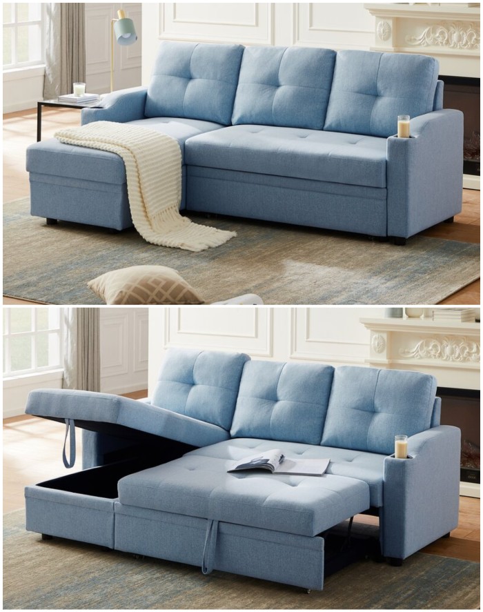 20 Beautiful Sleeper Sofas Your Guests Will Love to Crash On - Living ...