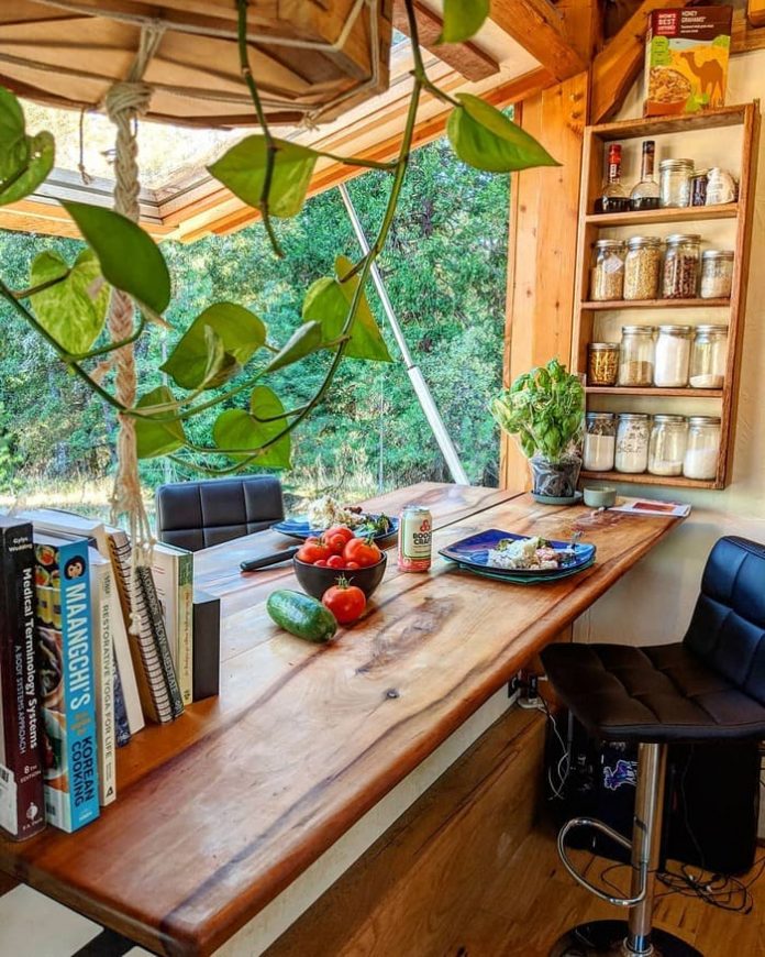 Couple Built Tiny House Entirely From Scratch - Even Milling Their Own ...