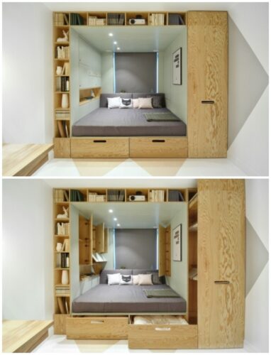 20 Space-Saving Storage Ideas for Cramped Homes - Living in a shoebox