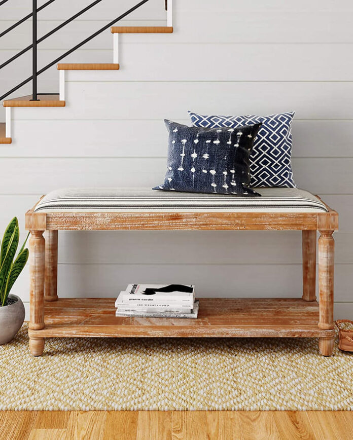 35 Gorgeous Entryway Benches That Add Comfort and Style to Your Home ...