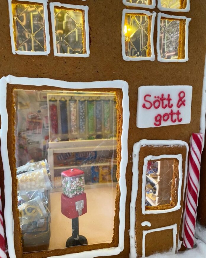 Swedish Woman Creates Delightful Gingerbread Neighborhood for Christmas ...