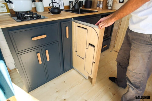 Stunning Tiny House Features Ingenious Pull-Out Stepladder Integrated ...