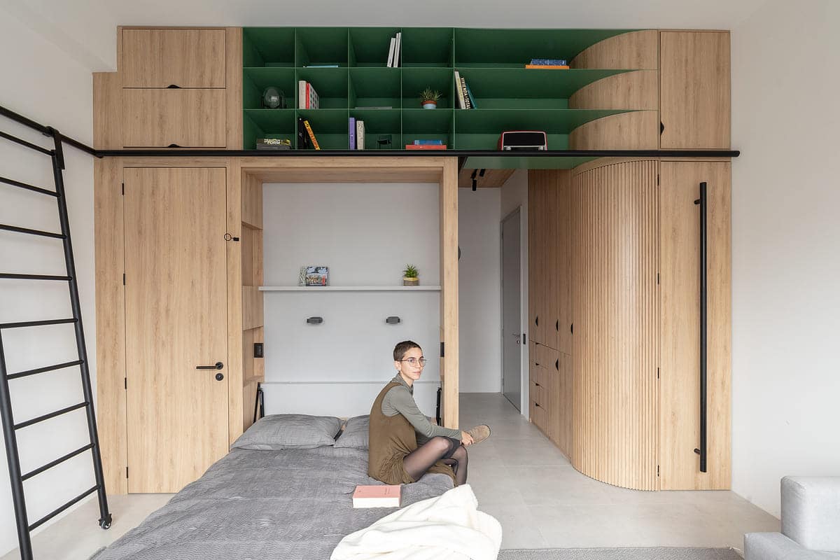 Transformer Micro Apartment Is Light and Airy Thanks to Ingenious ...