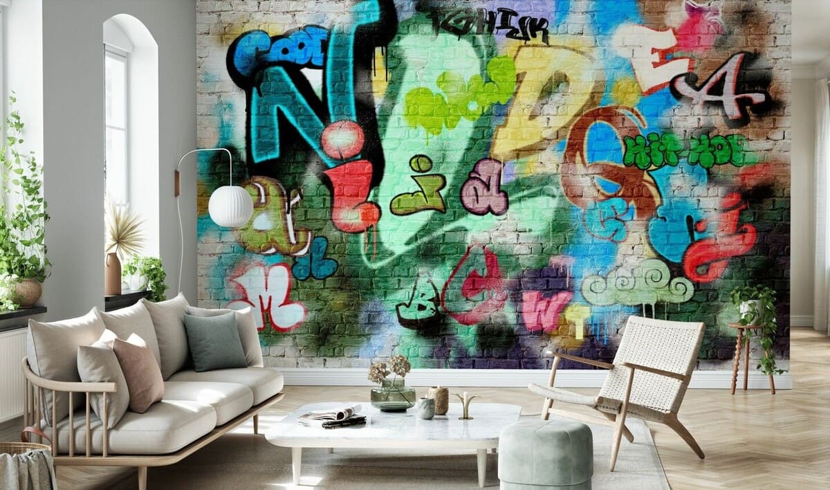 10 Graffiti Wallpaper Murals That'll Turn Your Walls Into Spectacular ...