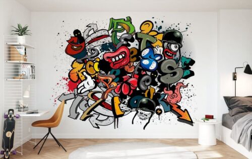 10 Graffiti Wallpaper Murals That'll Turn Your Walls Into Spectacular ...