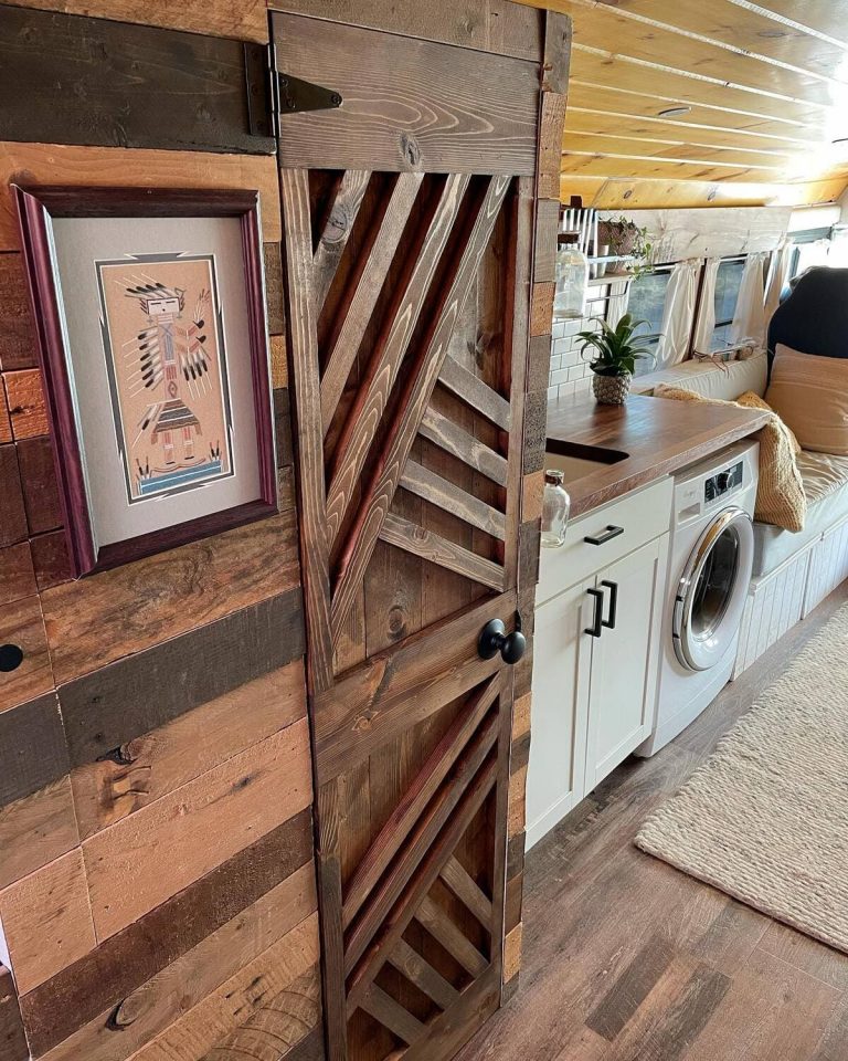 This Bus Conversion Has One of the Best-Organized Kitchens You Will ...
