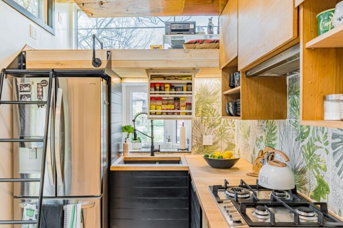 Tiny House Builder’s Own Family Home Features Innovative Three-Loft ...
