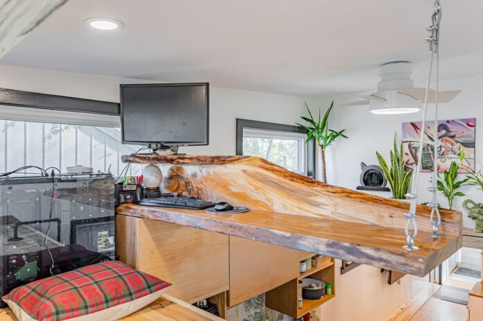 Tiny House Builder’s Own Family Home Features Innovative Three-Loft ...