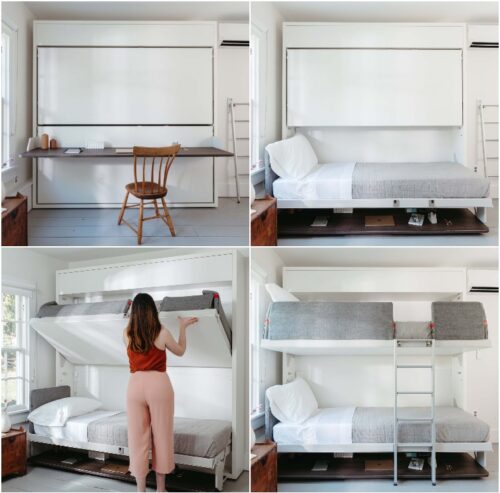 10 Murphy Beds With Integrated Desks: Your Home Office and Bedroom Combined Into One Neat Piece ...