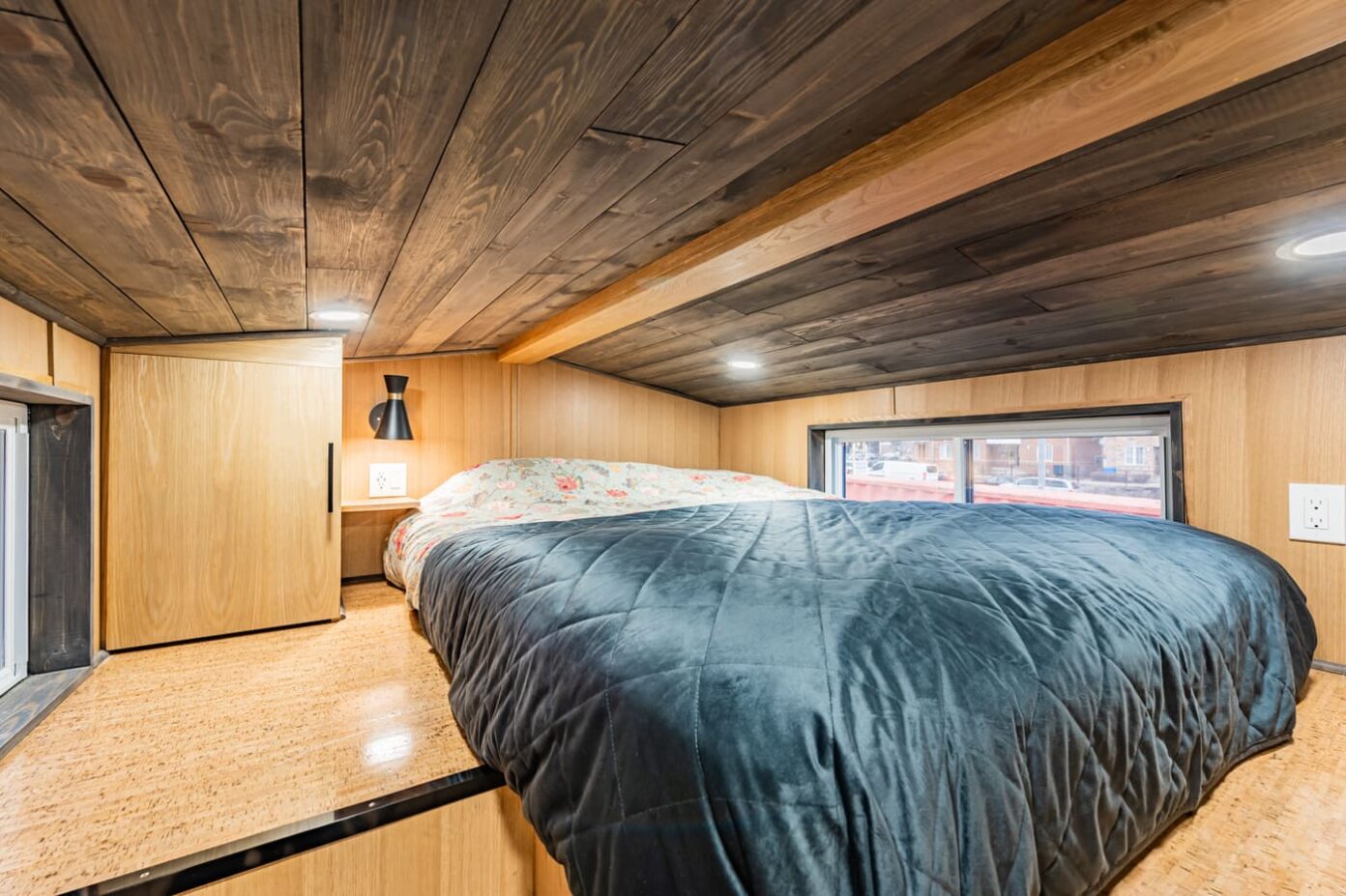 Canadian Tiny House Features Hidden Door Disguised as Bookshelf ...
