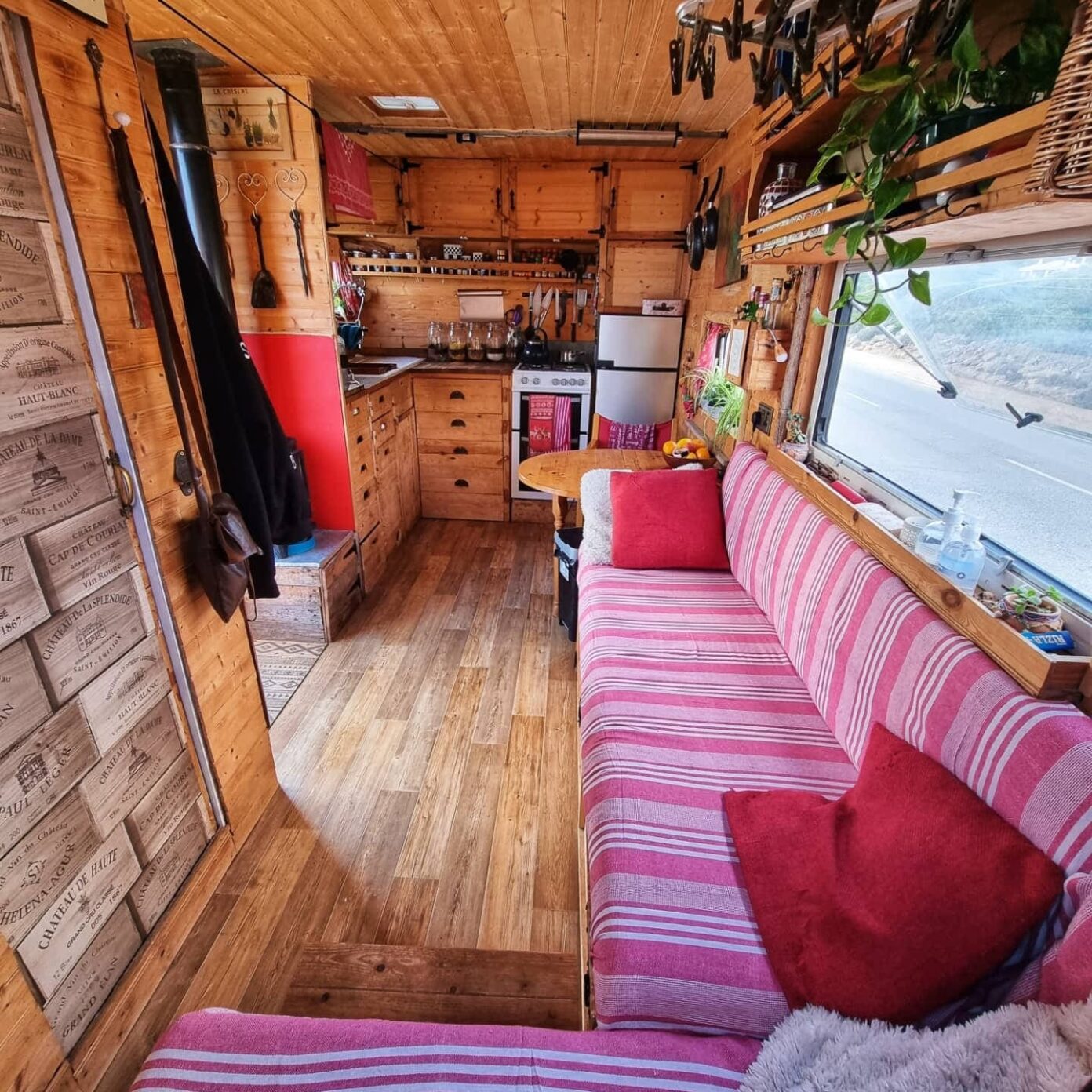 Removals Van Transformed Into Cozy Home, With Hideaway Bathtub in the ...