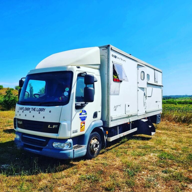 Removals Van Transformed Into Cozy Home, With Hideaway Bathtub in the ...