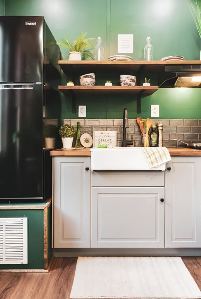 Tiny House Boasts Ingenious Collapsible Stairs With Hideaway Wardrobe ...